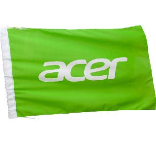 Flag - Green with White | Acer