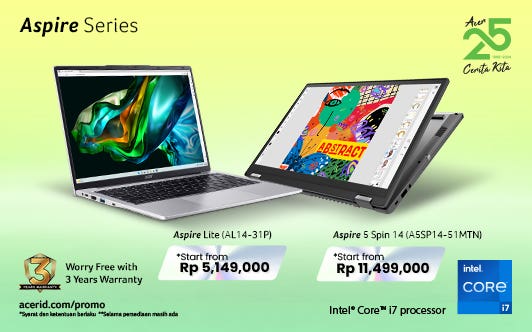 Acer Official Store Indonesia | Laptop, Gaming, Monitor, AIO & Lainnya