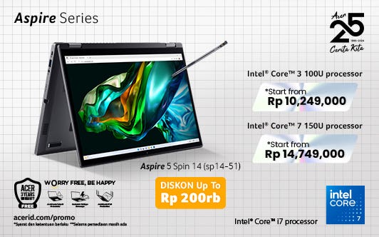 Acer Official Store Indonesia | Laptop, Gaming, Monitor, AIO & Lainnya