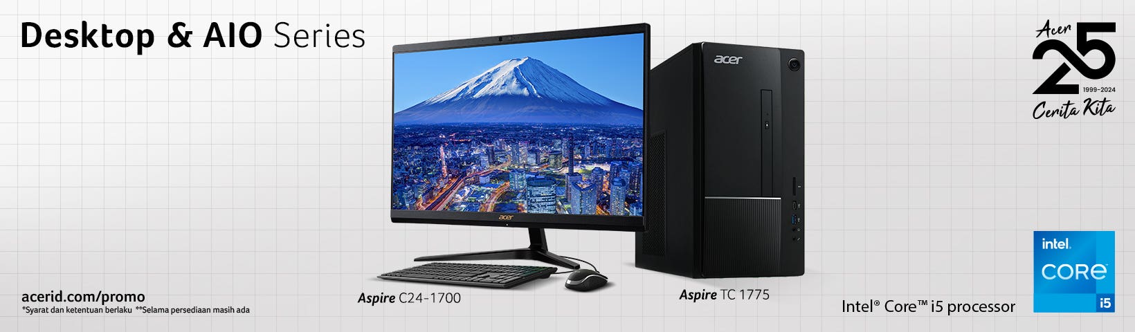 Jual Acer Desktop Terbaik | Acer Official Store Indonesia