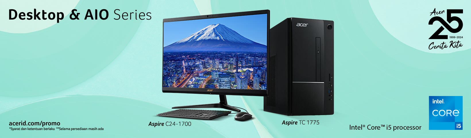 Jual Acer Desktop Terbaik | Acer Official Store Indonesia