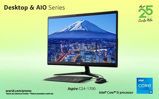 Acer Official Store Indonesia | Laptop, Gaming, Monitor, AIO & Lainnya