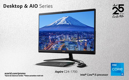 Acer Official Store Indonesia | Laptop, Gaming, Monitor, AIO & Lainnya