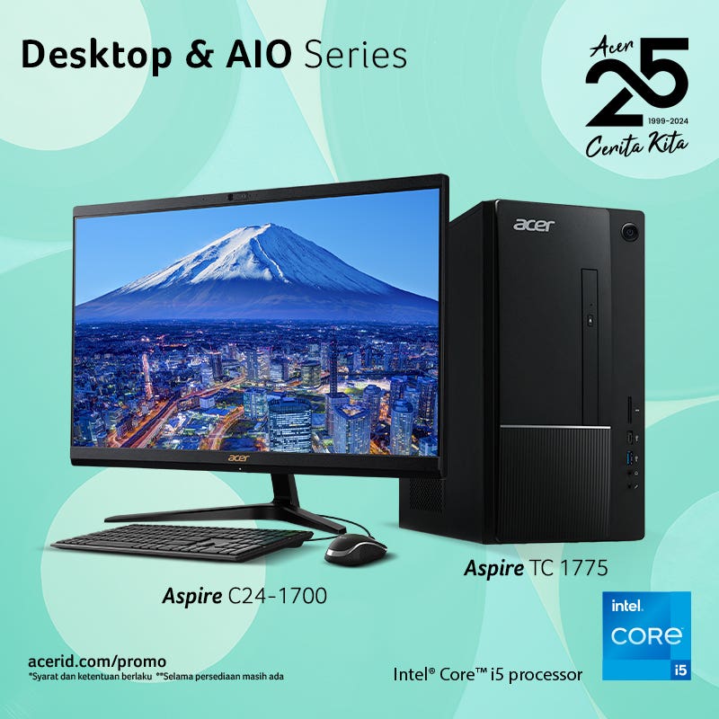Jual Acer Desktop Terbaik | Acer Official Store Indonesia