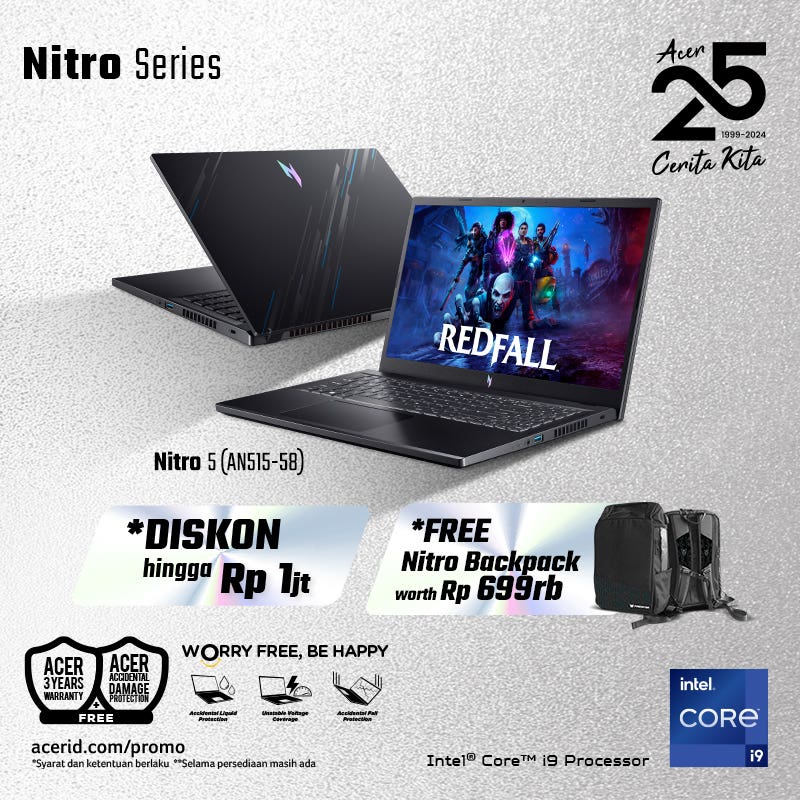 Jual Acer Nitro Series Terbaru - Jual Gaming Platform Acer Terbaik ...
