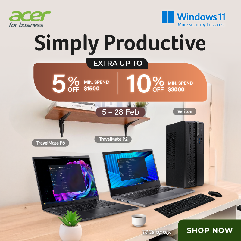 Acer Singapore Official Store | Laptops, Desktops, Monitors and more!