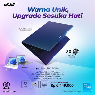 Acer Official Store Indonesia | Laptop, Gaming, Monitor, AIO & Lainnya