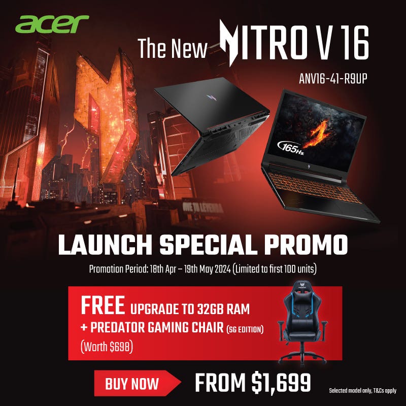 Gaming - Laptops | Acer Singapore Official Store