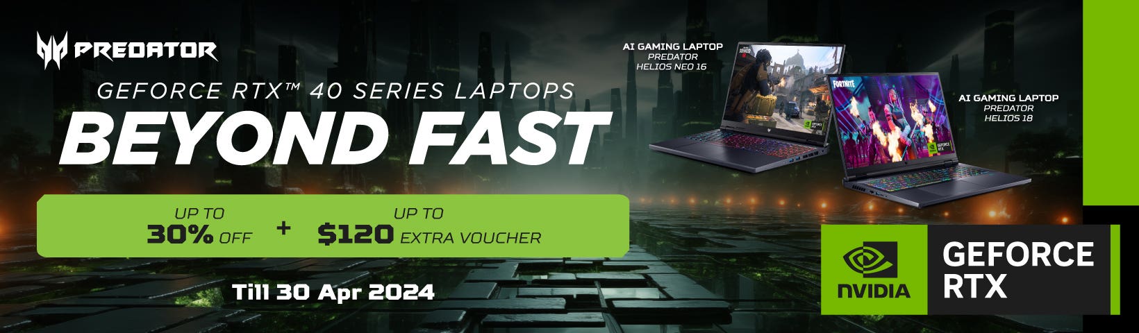 NVIDIA® GeForce RTX™ 40 Series Laptop - Laptops | Acer Singapore ...