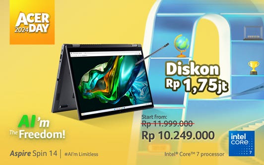 Acer Official Store Indonesia | Laptop, Gaming, Monitor, AIO & Lainnya