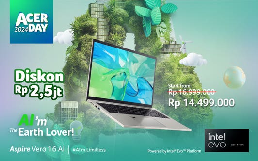 Acer Official Store Indonesia | Laptop, Gaming, Monitor, AIO & Lainnya