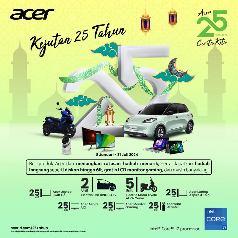 Acer Official Store Indonesia | Laptop, Gaming, Monitor, AIO & Lainnya