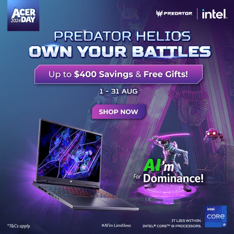 Gaming - Laptops | Acer Singapore Official Store