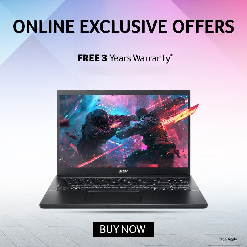Acer India Official Store | Laptops, PCs, Tablets, Monitors & more!