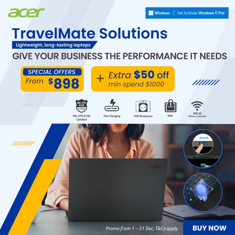 Acer Singapore Official Store | Laptops, Desktops, Monitors and more!