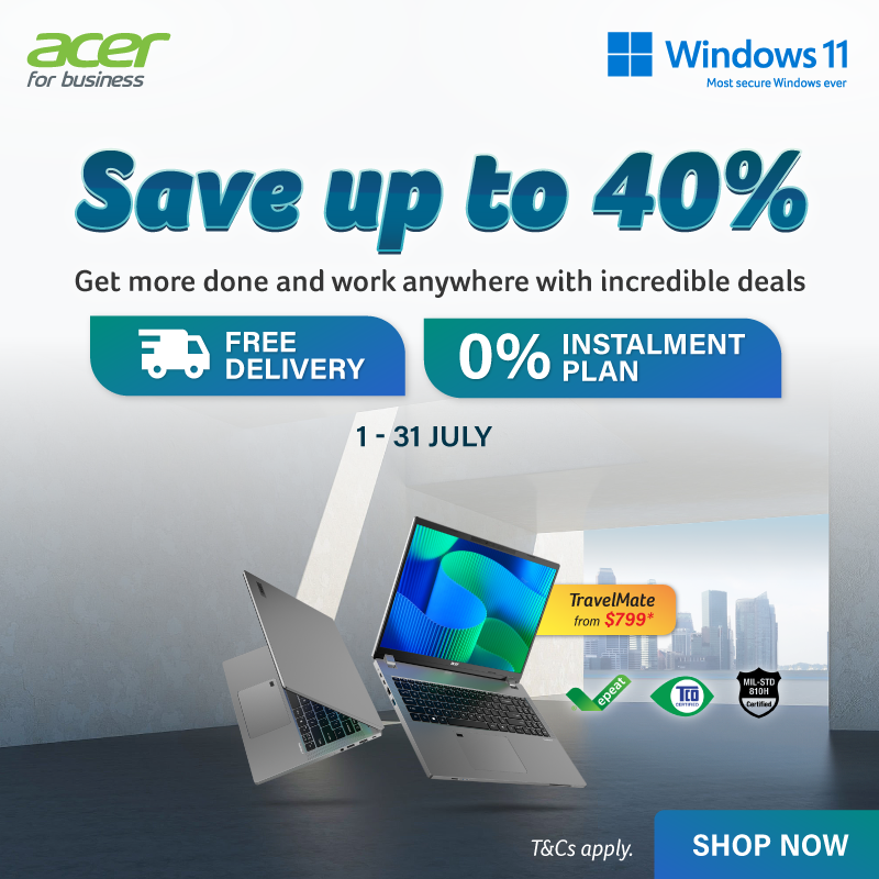 Acer Singapore Official Store | Laptops, Desktops, Monitors and more!