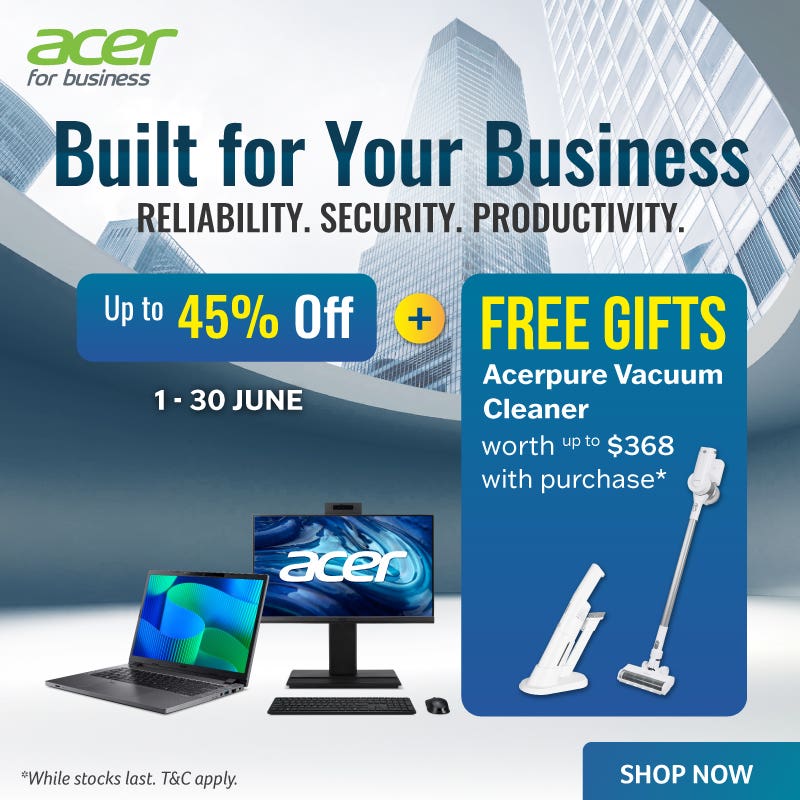 Acer Singapore Official Store | Laptops, Desktops, Monitors and more!
