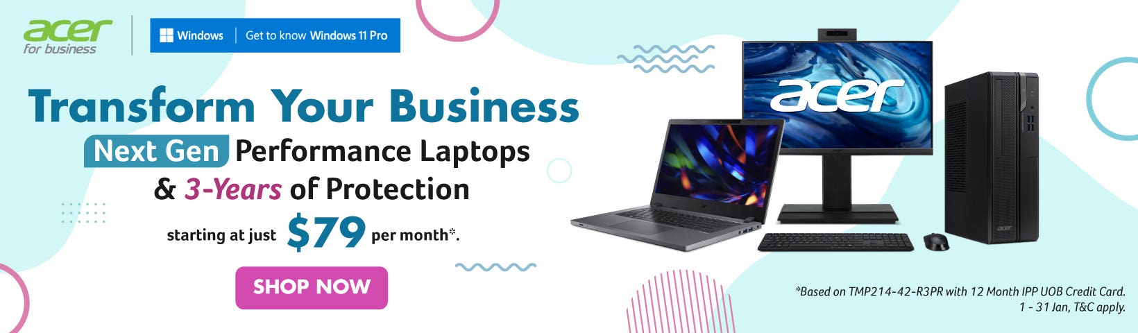 Business - Laptops | Acer Singapore Official Store