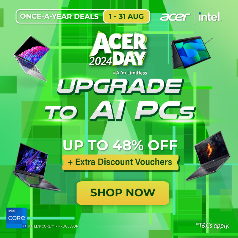 Acer Singapore Official Store | Laptops, Desktops, Monitors and more!