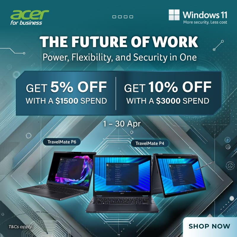 Acer Singapore Official Store | Laptops, Desktops, Monitors and more!