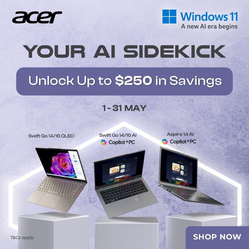 Acer Singapore Official Store | Laptops, Desktops, Monitors and more!