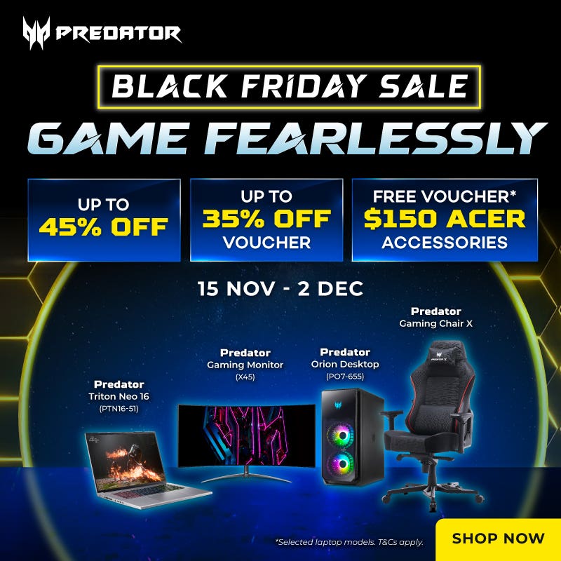 Acer Singapore Official Store | Laptops, Desktops, Monitors and more!