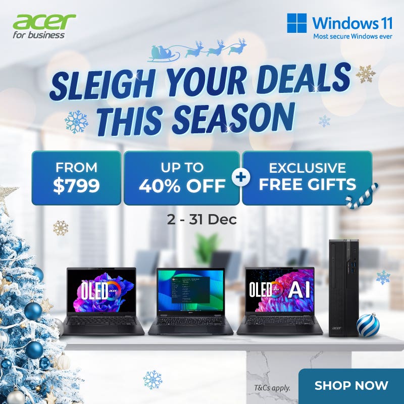 Acer Singapore Official Store | Laptops, Desktops, Monitors and more!