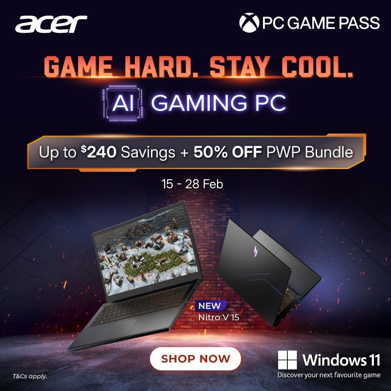 Acer Singapore Official Store | Laptops, Desktops, Monitors and more!