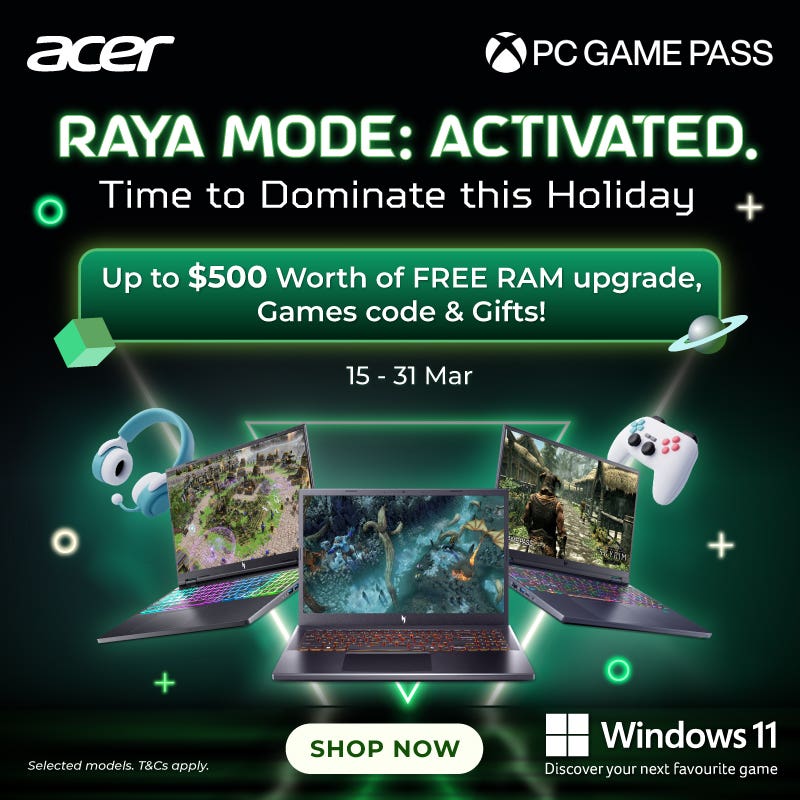 Acer Singapore Official Store | Laptops, Desktops, Monitors and more!