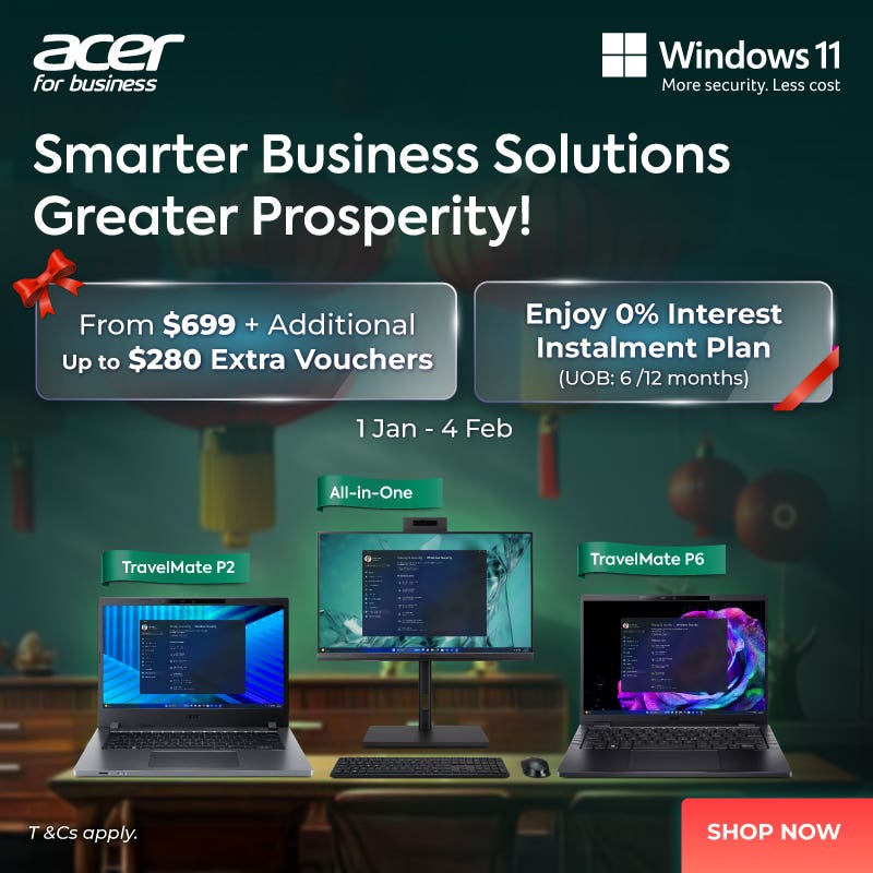 Acer Singapore Official Store | Laptops, Desktops, Monitors and more!