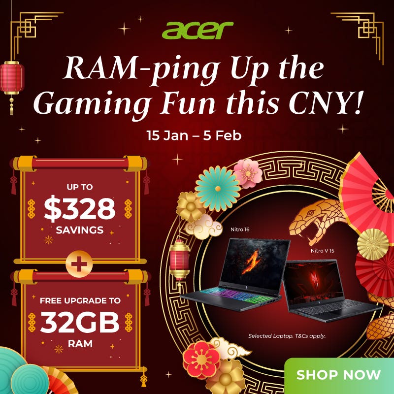 Acer Singapore Official Store | Laptops, Desktops, Monitors and more!