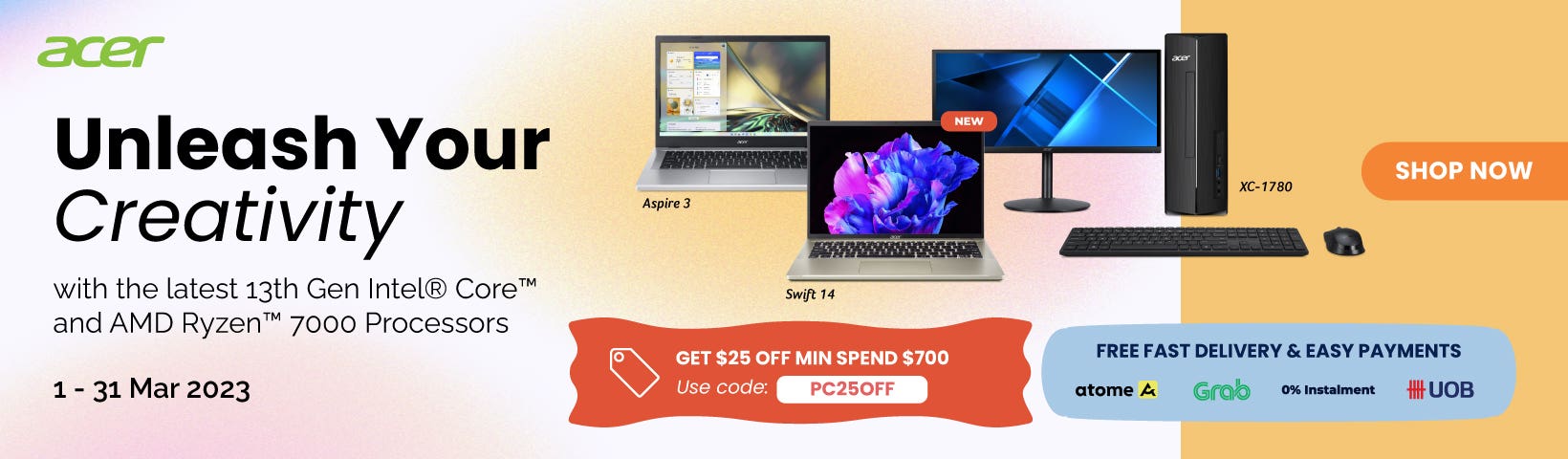 Laptops | Acer Singapore Official Store