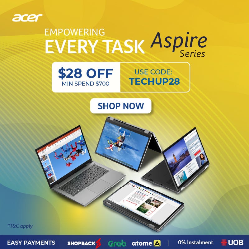 Acer Singapore Official Store | Laptops, Desktops, Monitors and more!